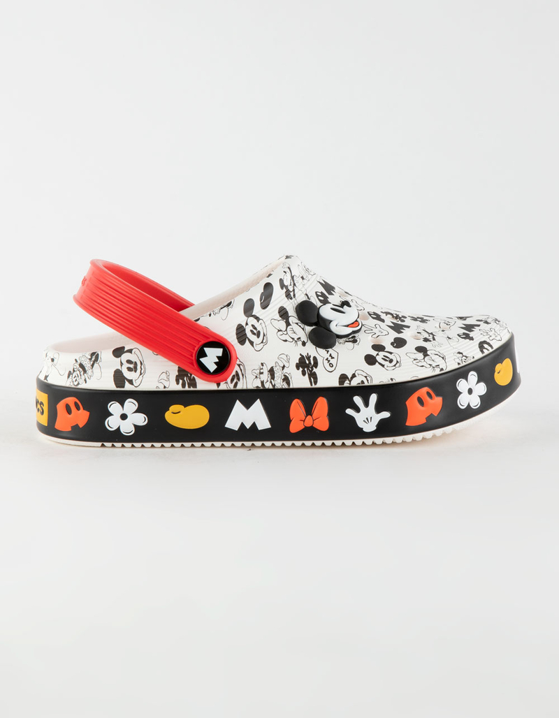 CROCS Mickey Mouse Off Court Kids Clogs - BLK/WHT | Tillys