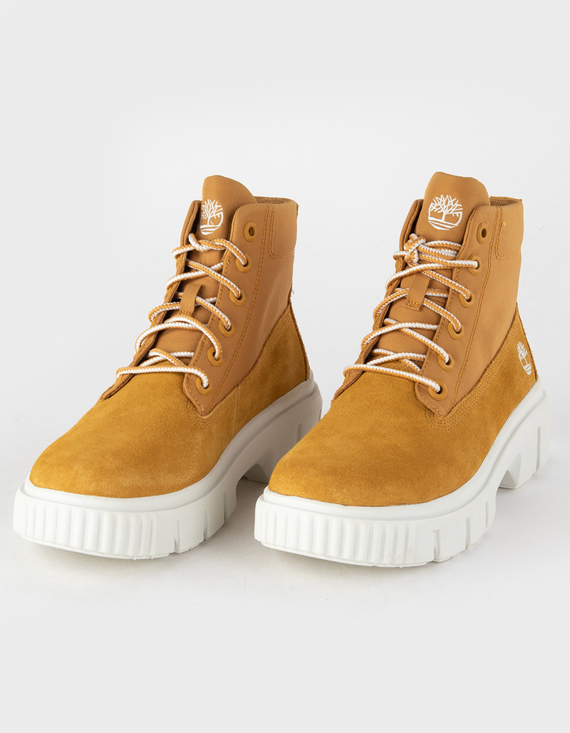 TIMBERLAND Greyfield Womens Lug Boots - WHEAT - 9 | Tillys