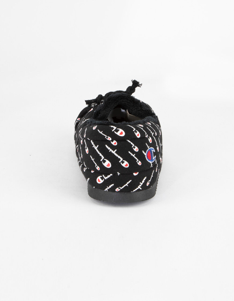 CHAMPION University Script Black Womens Slippers - BLACK/WHITE | Tillys