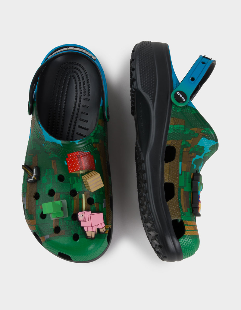 CROCS x Minecraft Classic Clogs - MULTI - M3/W5 | Tillys