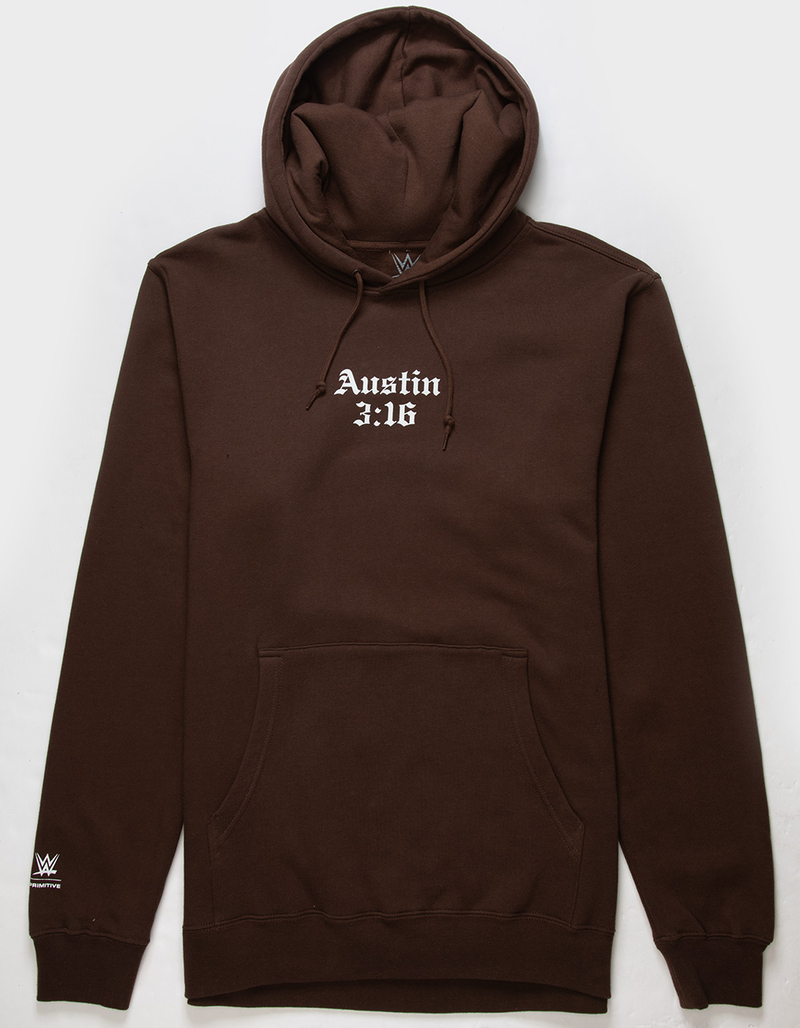 PRIMITIVE x WWE Austin Chrome Mens Hoodie - BROWN | Tillys