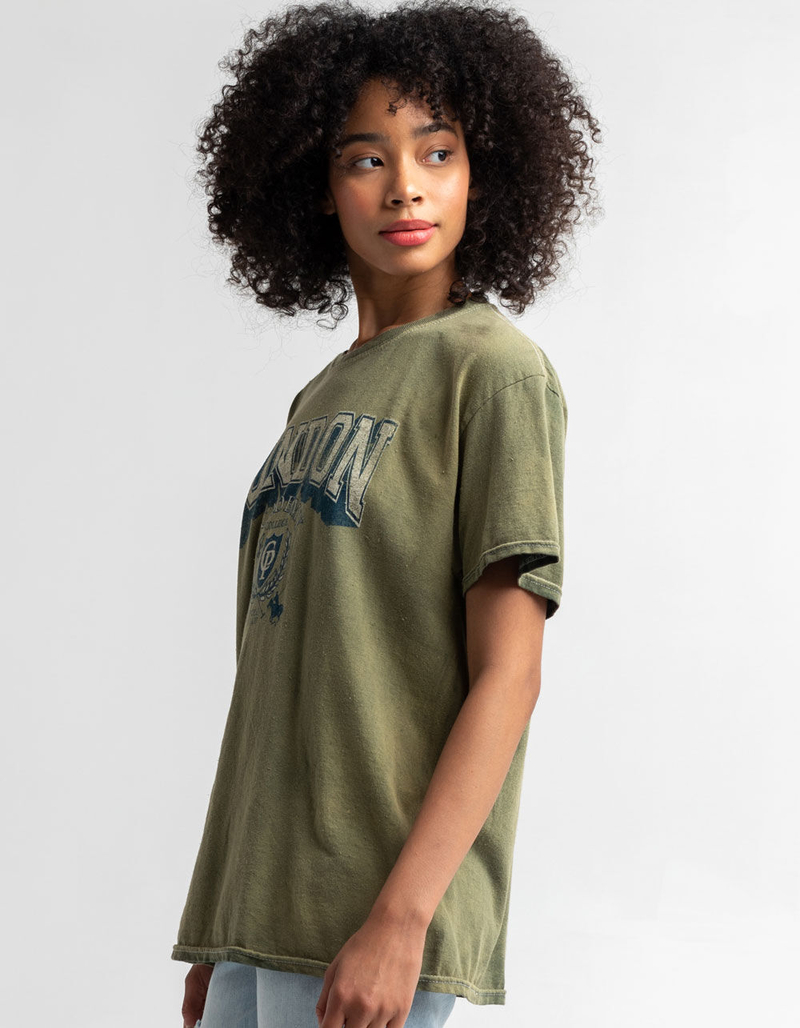 FULL TILT London Womens Oversize Tee - GREEN | Tillys