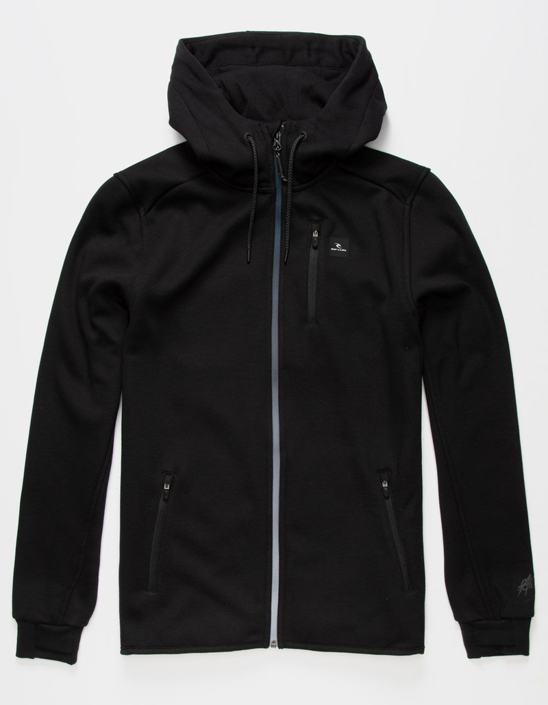 RIP CURL Departed Anti Series Mens Black Jacket - BLACK - XL | Tillys