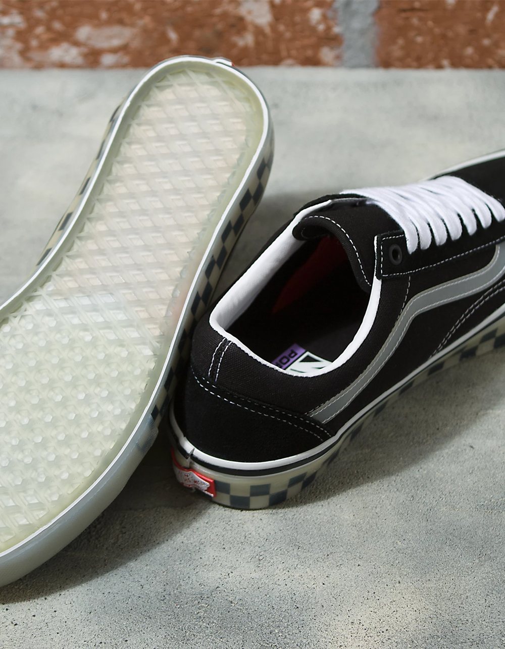 VANS Translucent Rubber Skate Old Skool Shoes - BLACK | Tillys