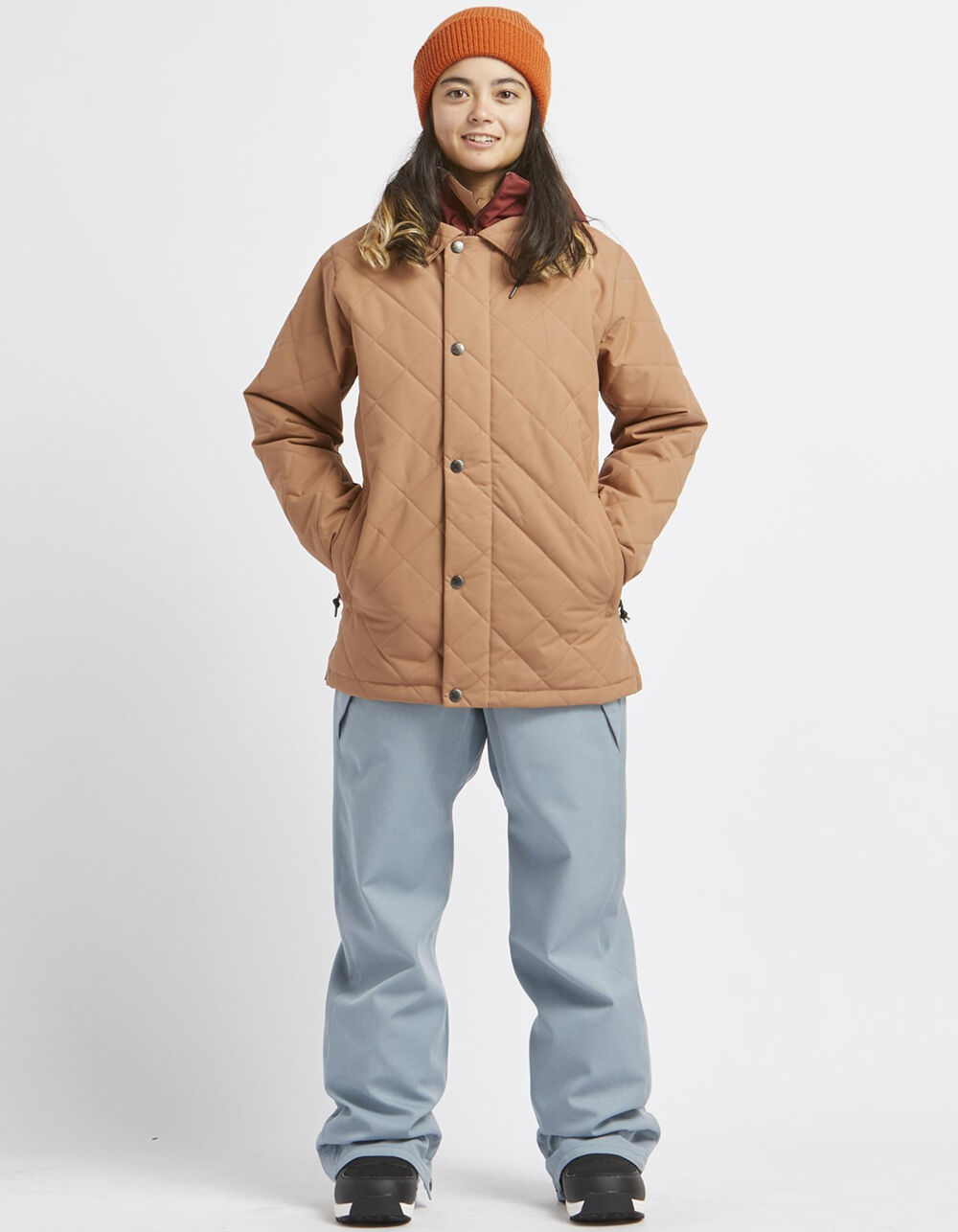AIRBLASTER Work Womens Snow Jacket - LIGHT BROWN | Tillys