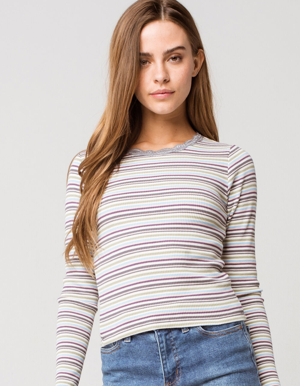IVY & MAIN Stripe Womens Thermal - MULTI | Tillys