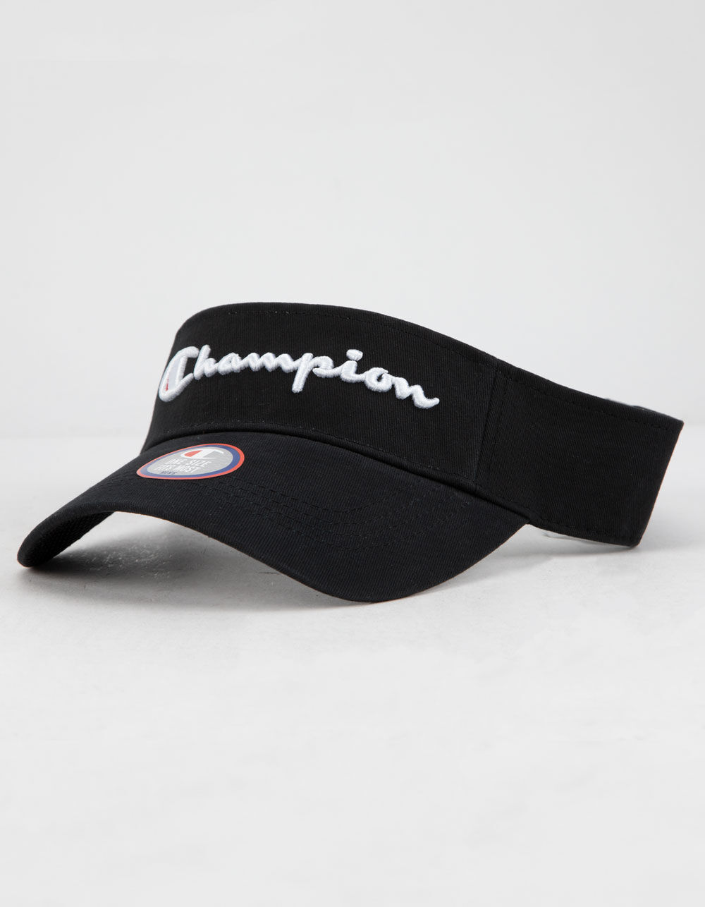 CHAMPION Twill Black Visor - BLACK | Tillys