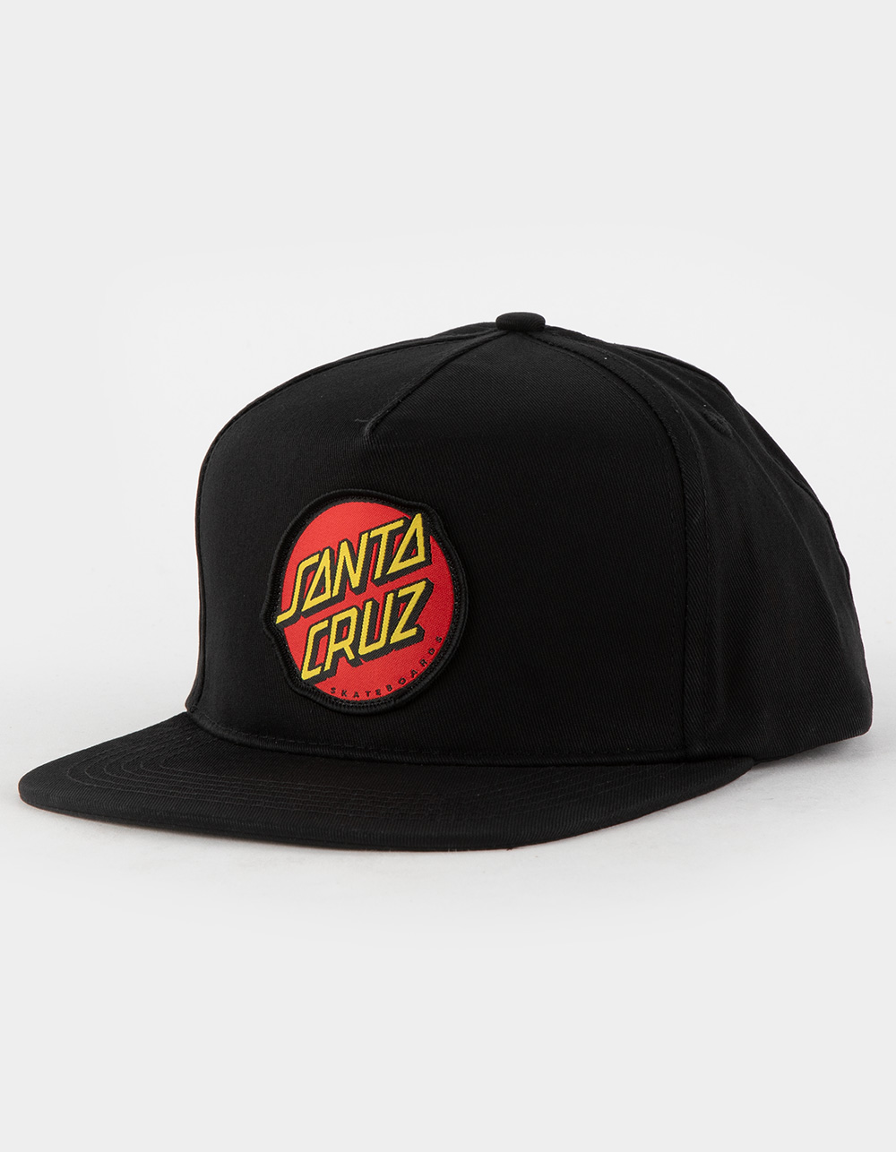 SANTA CRUZ Classic Snapback Mid Profile Hat - BLACK | Tillys