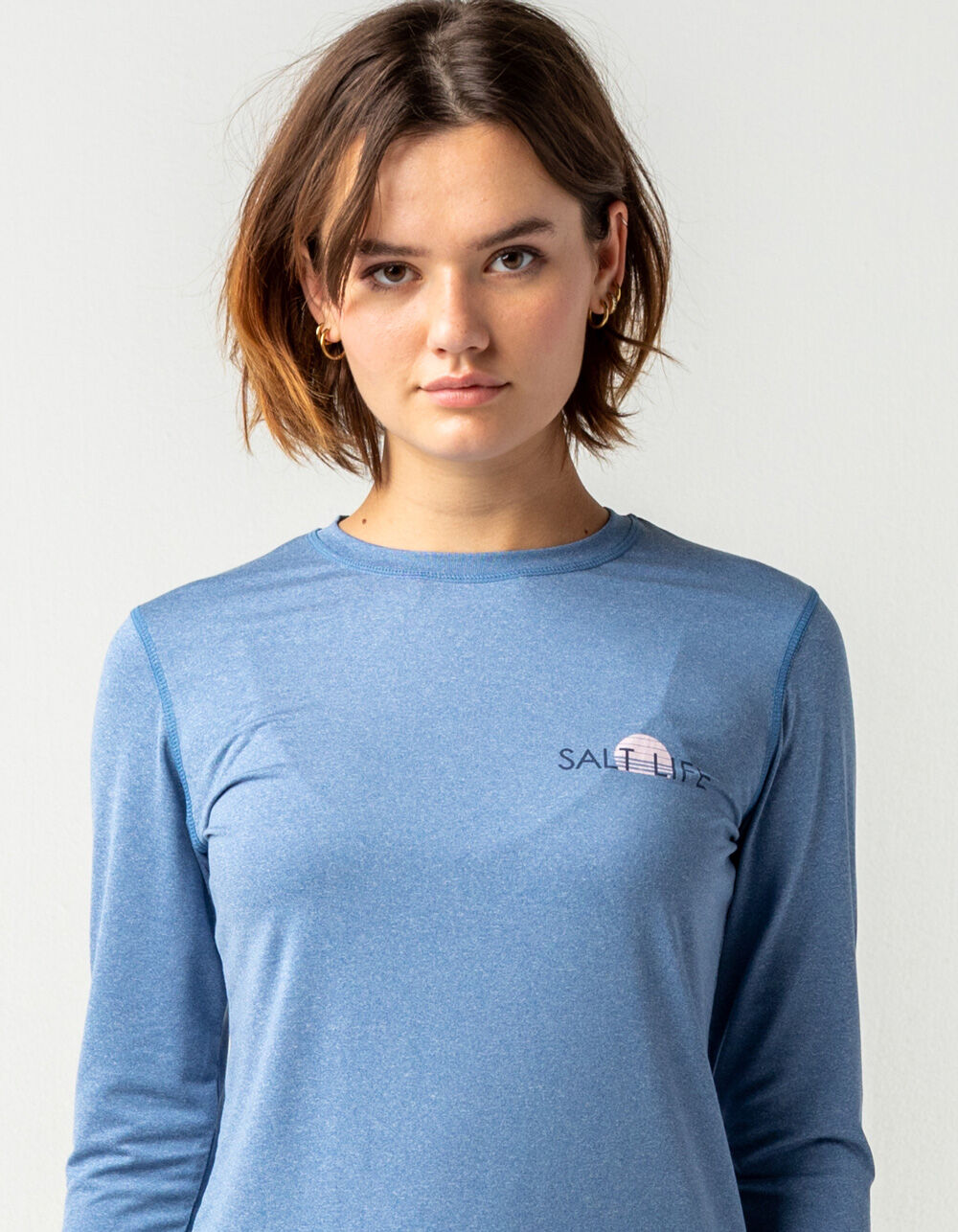 SALT LIFE Sunset Daze Womens Rash Guard - BLUE | Tillys