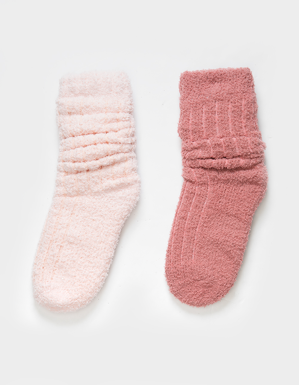 FULL TILT Cozy Slouch 2 Pack Womens Socks - LIPSTICK PINK | Tillys