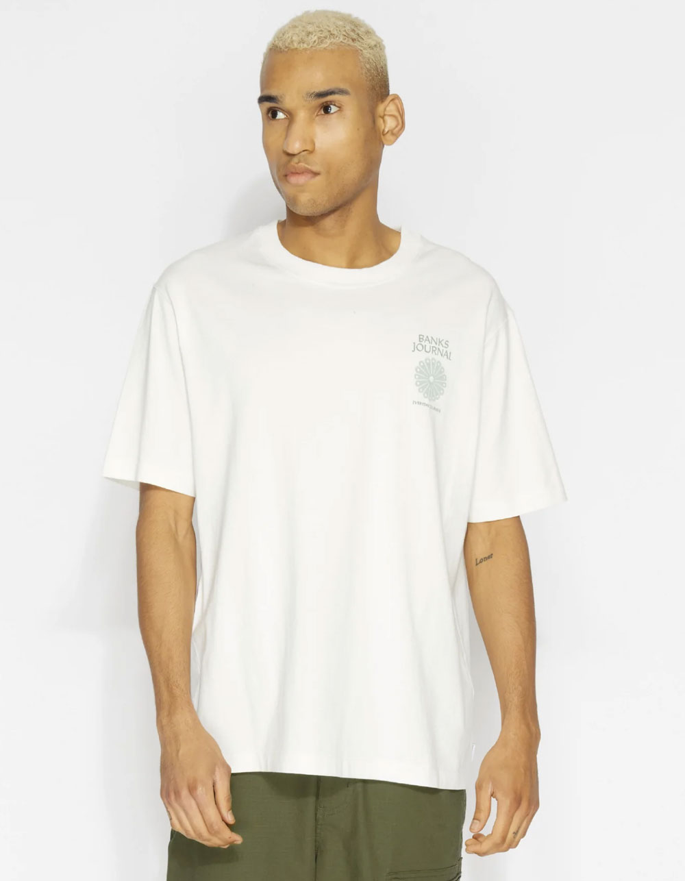 BANKS JOURNAL Konichi Mens Tee - OFF WHITE | Tillys