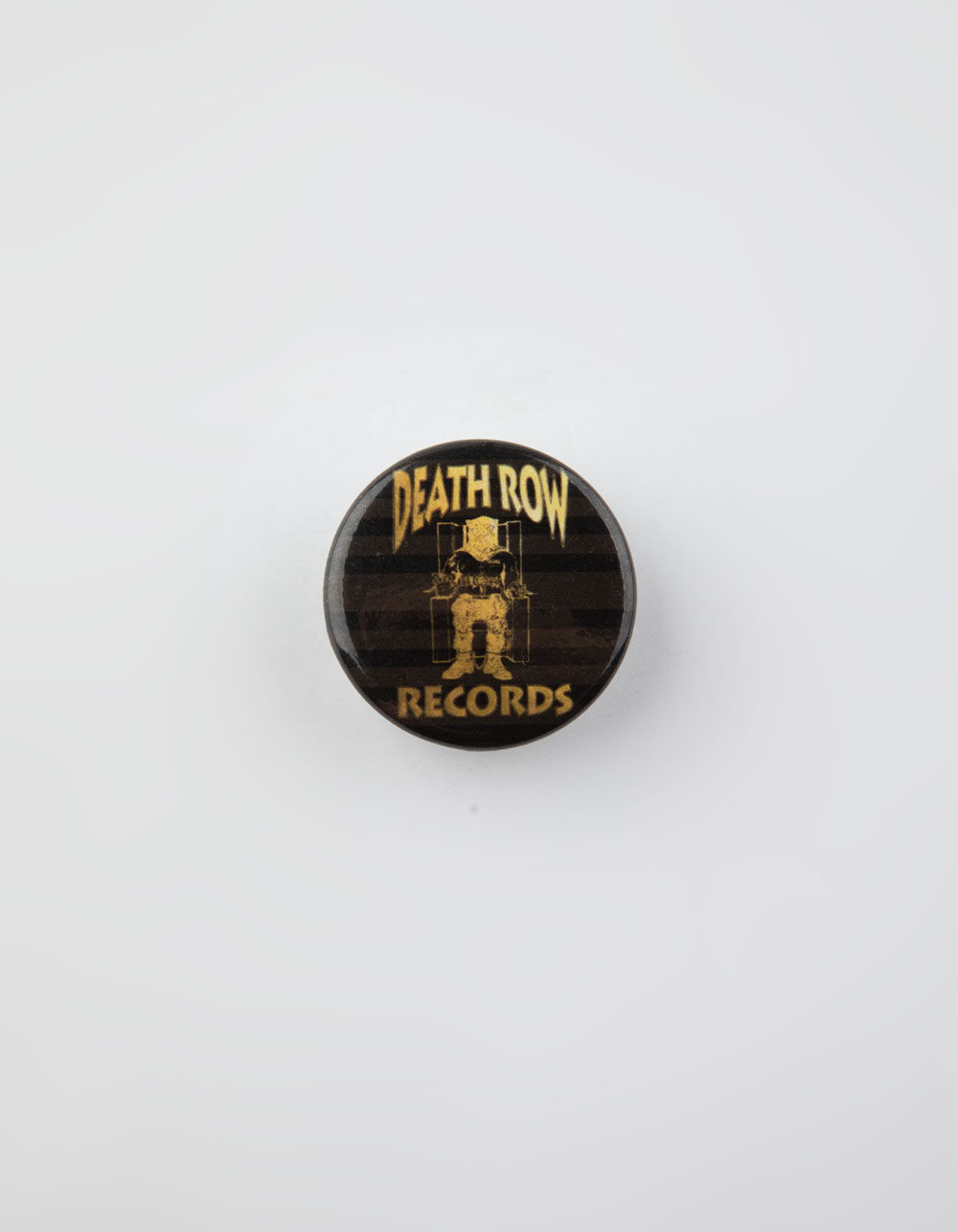 Death Row Records Pin - BLK/GOLD | Tillys
