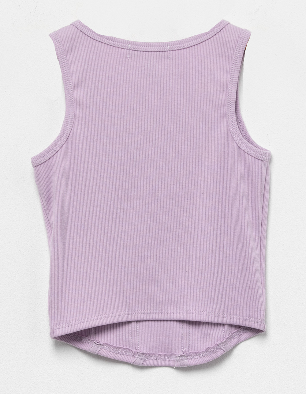 RSQ Girls Contrast Corset Rib Tank Top - LAVENDAR | Tillys