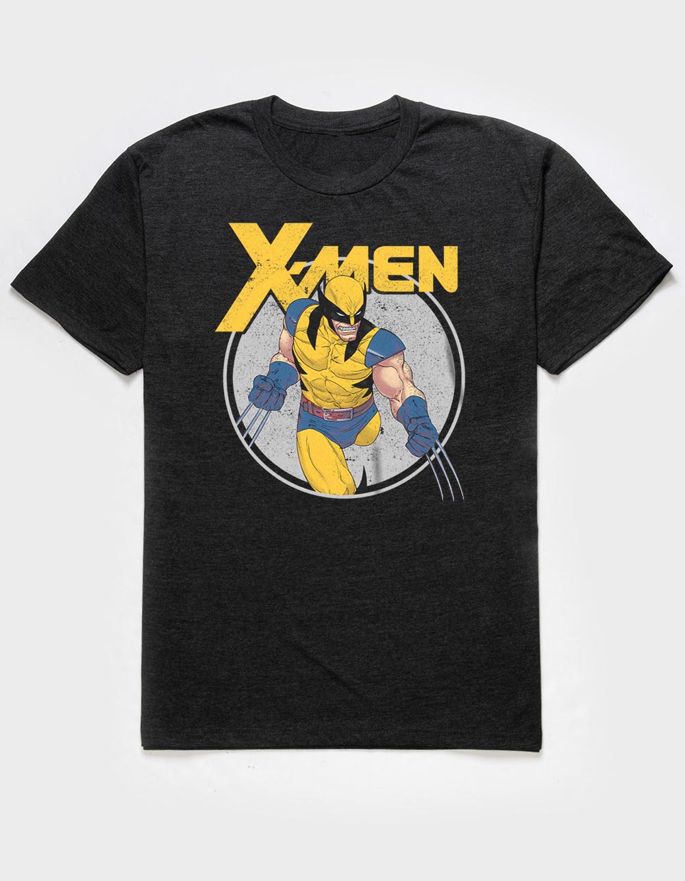 MARVEL X-Men Wolverine Distressed Unisex Tee - CHARCOAL | Tillys