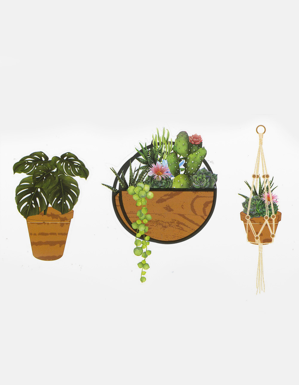 Plant Stickers - GREEN COMBO | Tillys