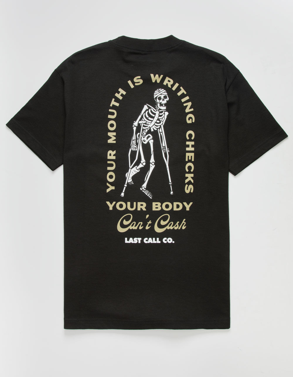 LAST CALL CO. Can't Cash Mens T-Shirt - BLACK | Tillys