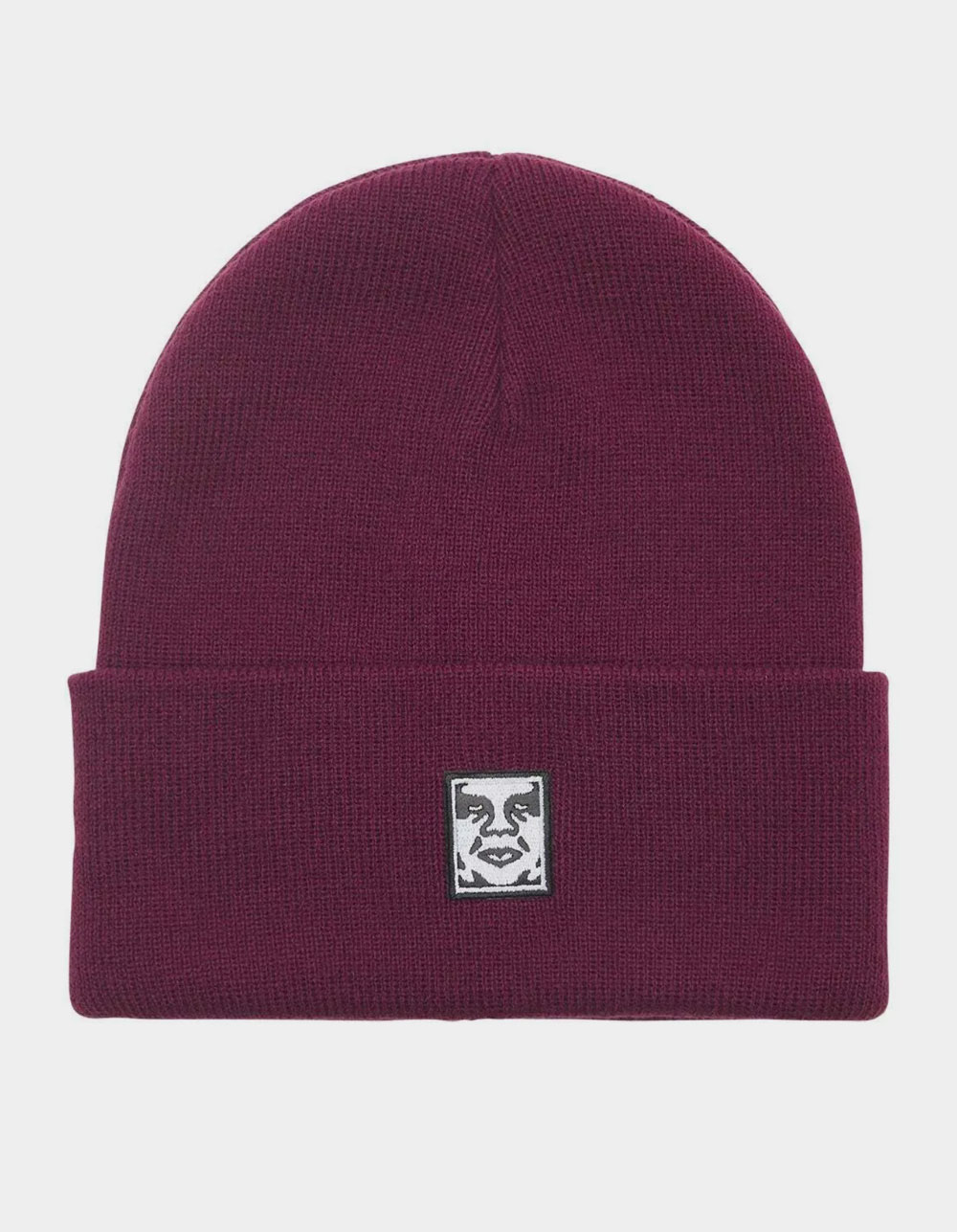 OBEY Icon Patch Cuff Beanie - PURPLE | Tillys