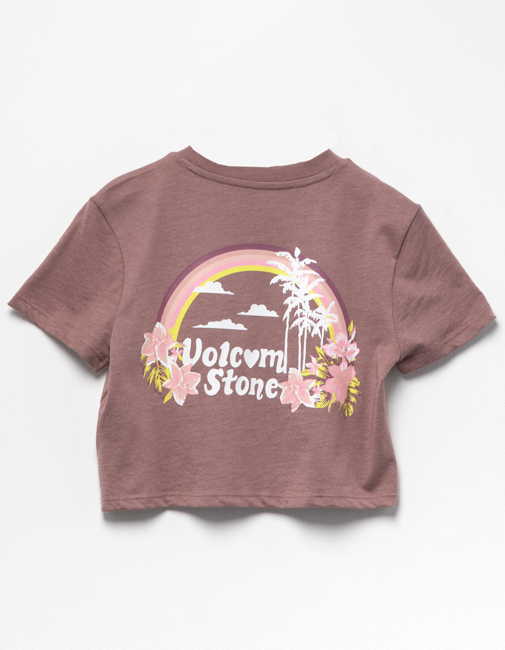 VOLCOM Pocket Dial Girls Tee - MAUVE | Tillys