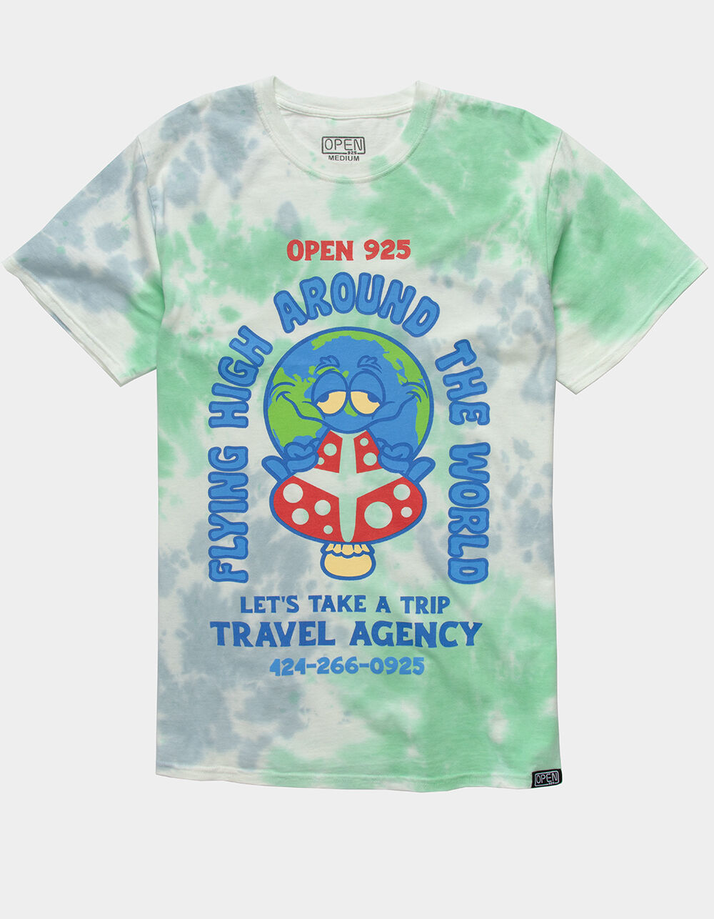 OPEN 925 Fly High Mens T-Shirt - GREEN COMBO | Tillys