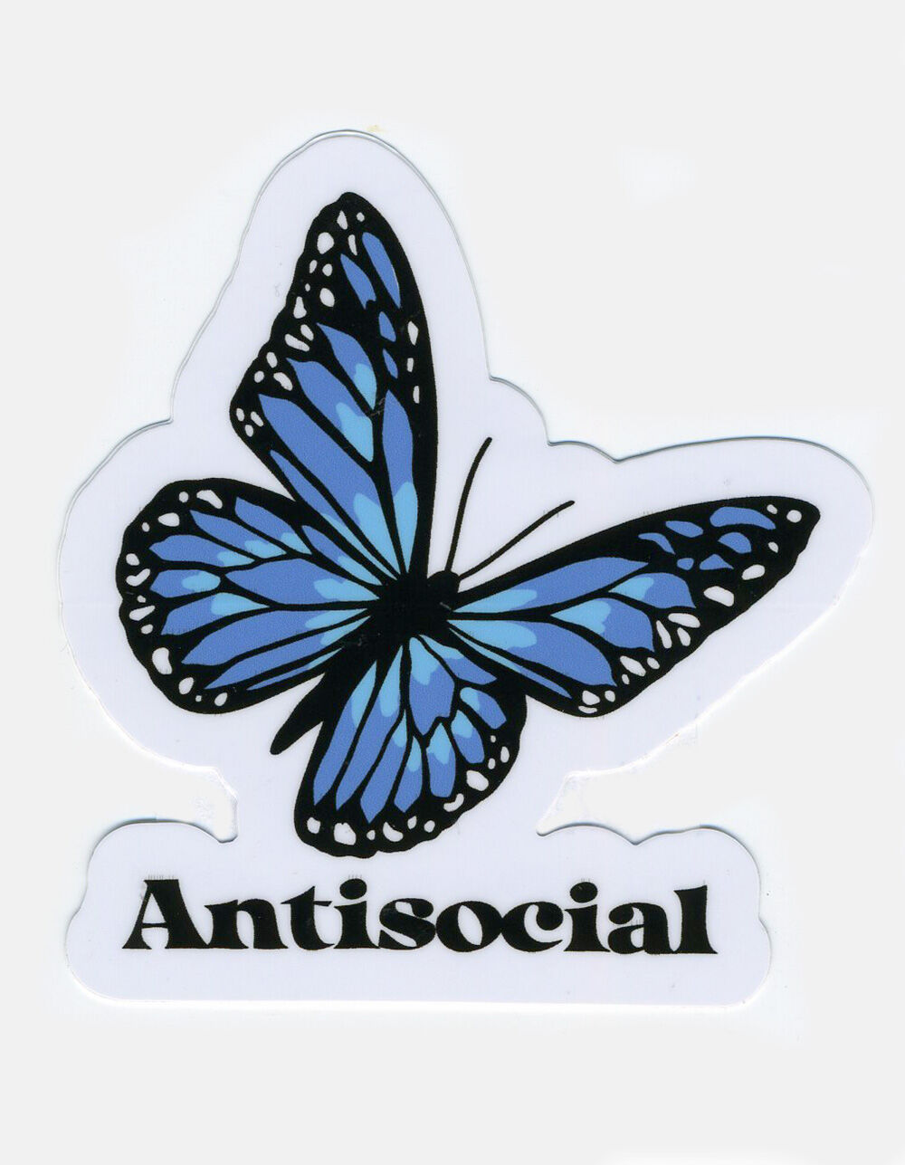 Antisocial Blue Sticker - BLUE | Tillys