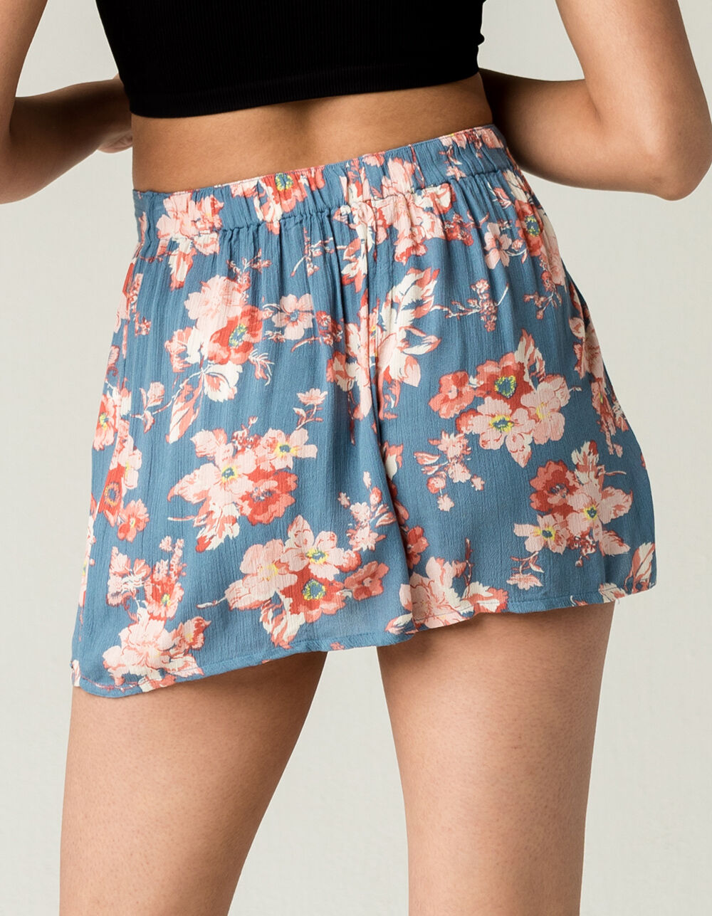 VOLCOM Forget Yoself Womens Shorts - BLUE COMBO | Tillys