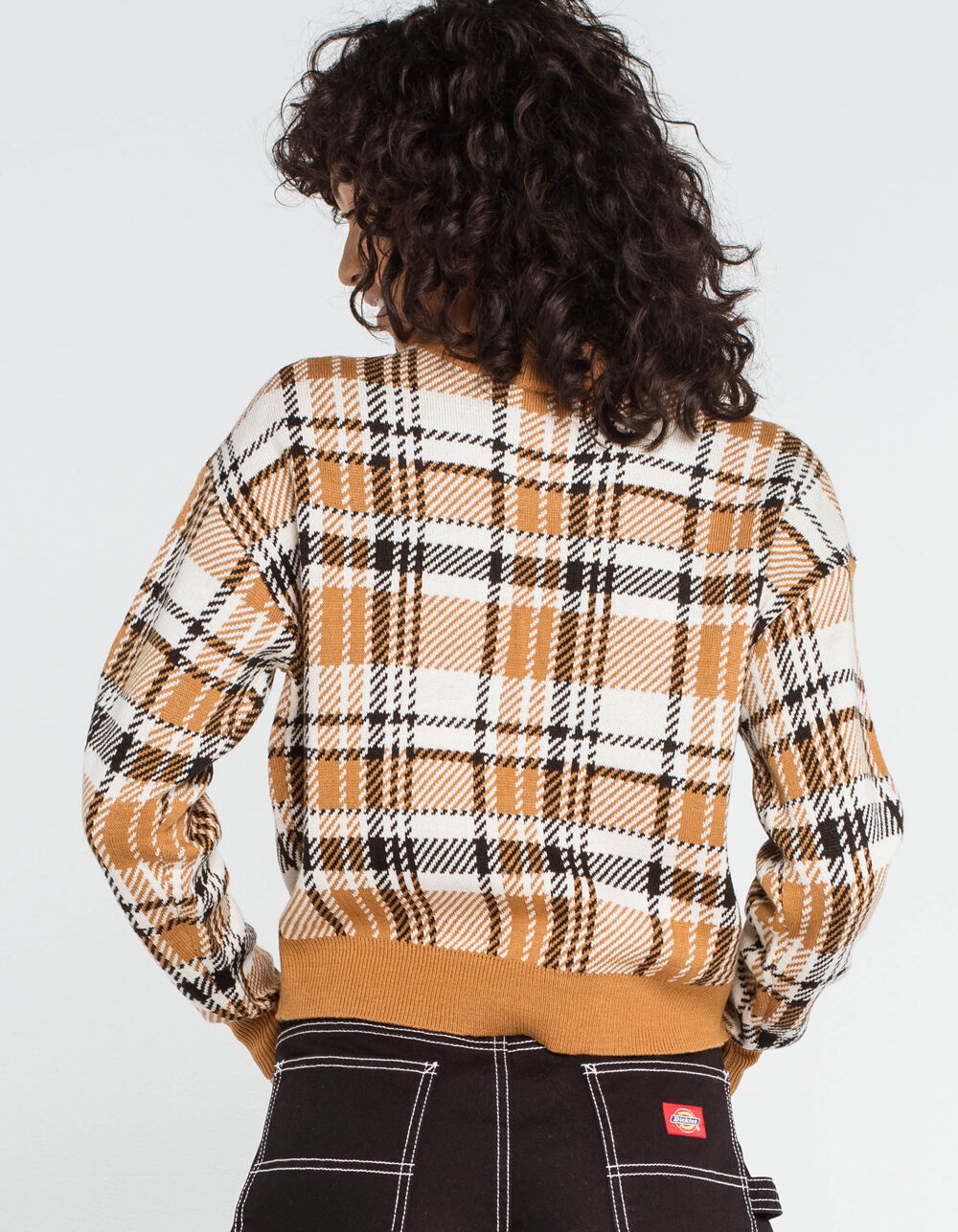 DICKIES Jacquard Womens Sweater - GOLD COMBO | Tillys