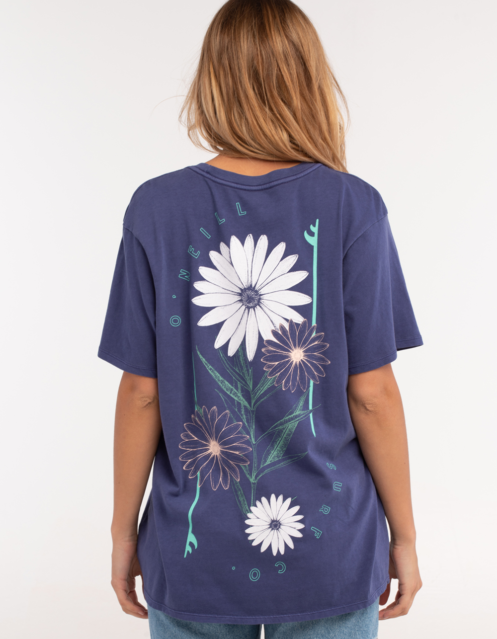 O'NEILL Flower Womens Oversized Tee - BLUE | Tillys