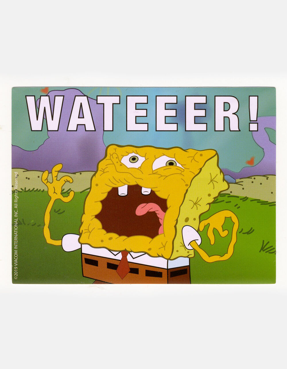I Need Water Spongebob