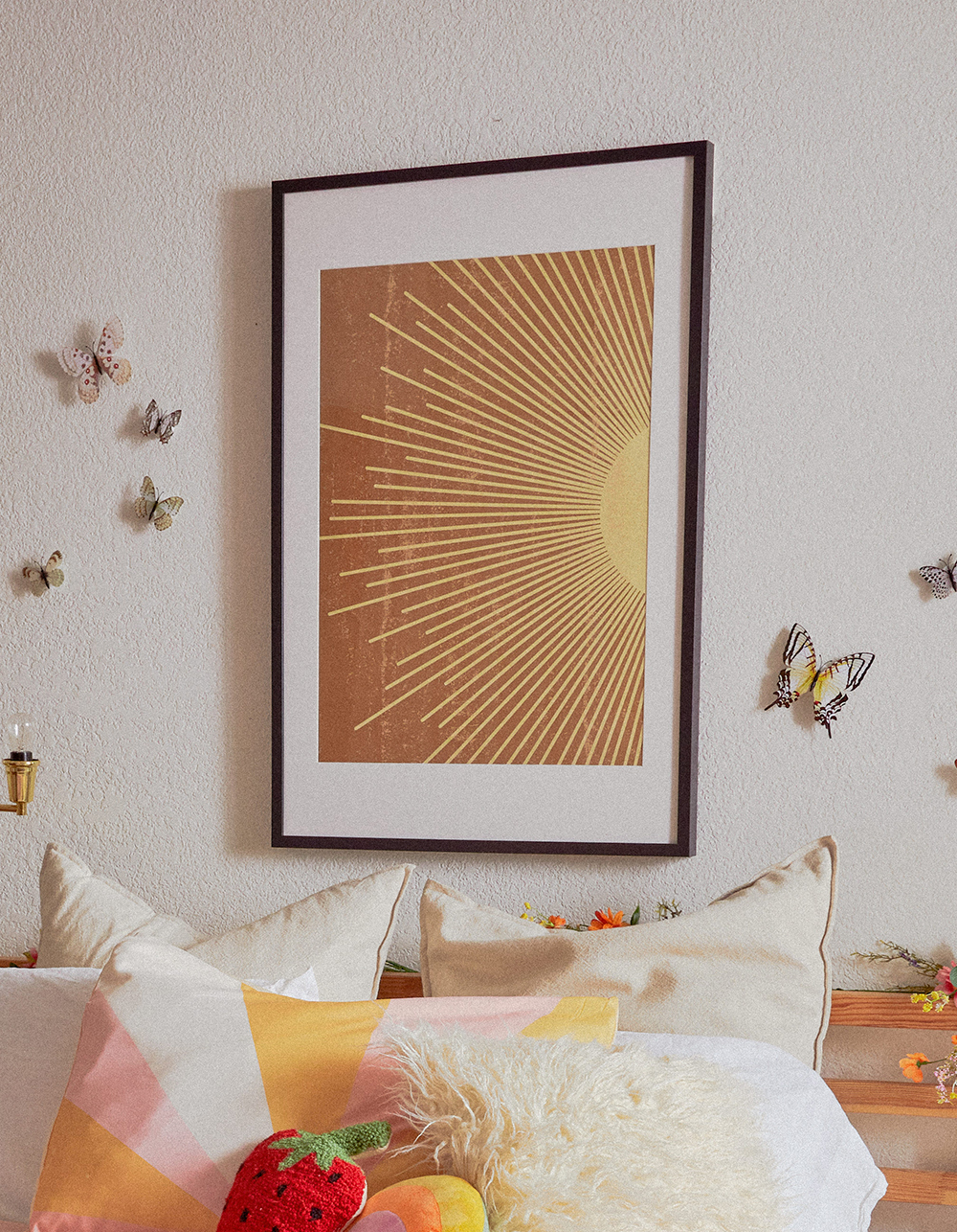 Abstract Sun Poster - BROWN COMBO | Tillys