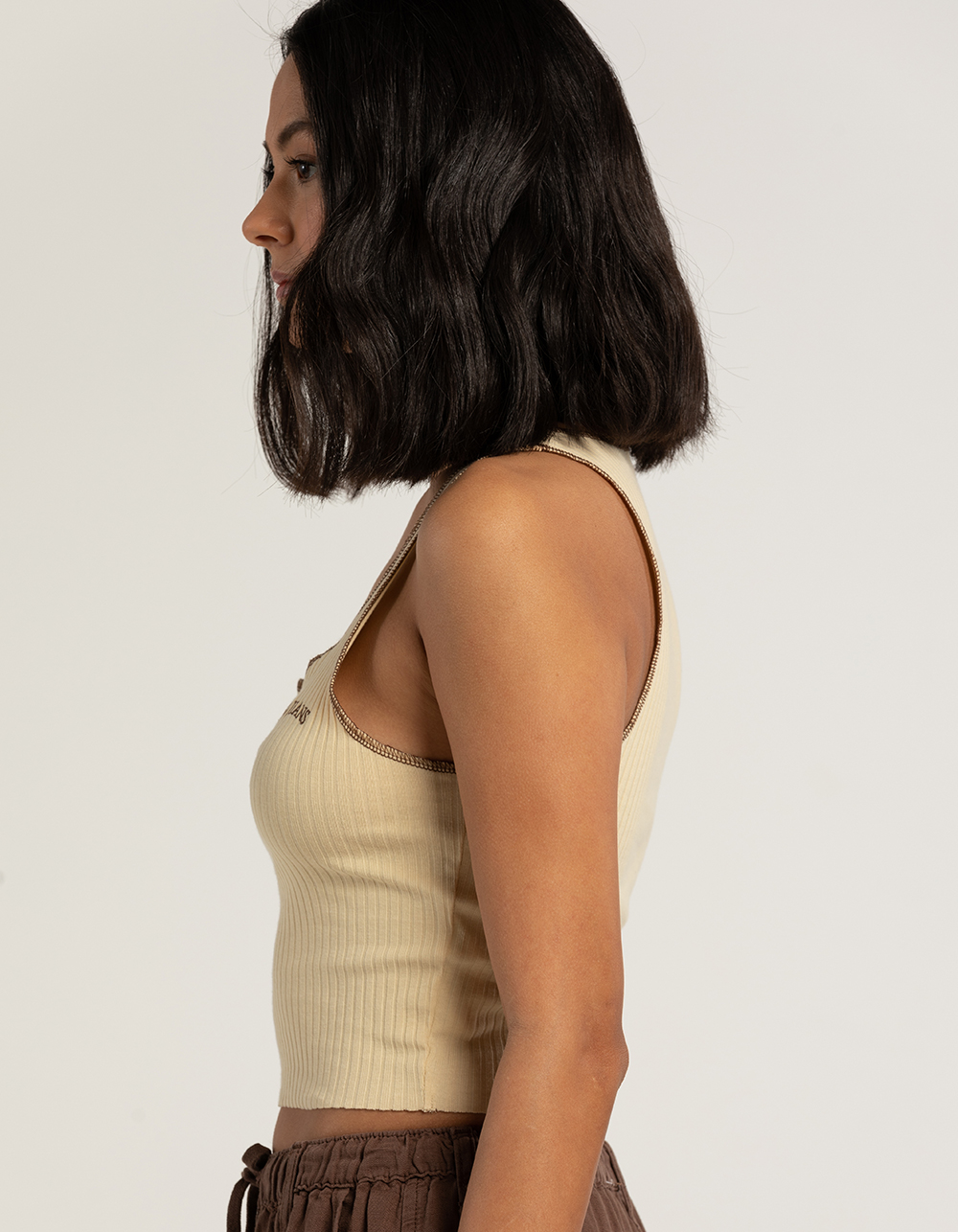 BDG Urban Outfitters Notch Logo Womens Tank Top - SAND | Tillys