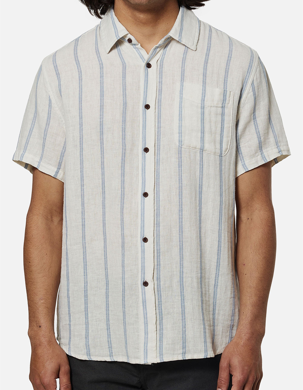 KATIN Alan Mens Button Up Shirt - ANTIQUE WHITE | Tillys