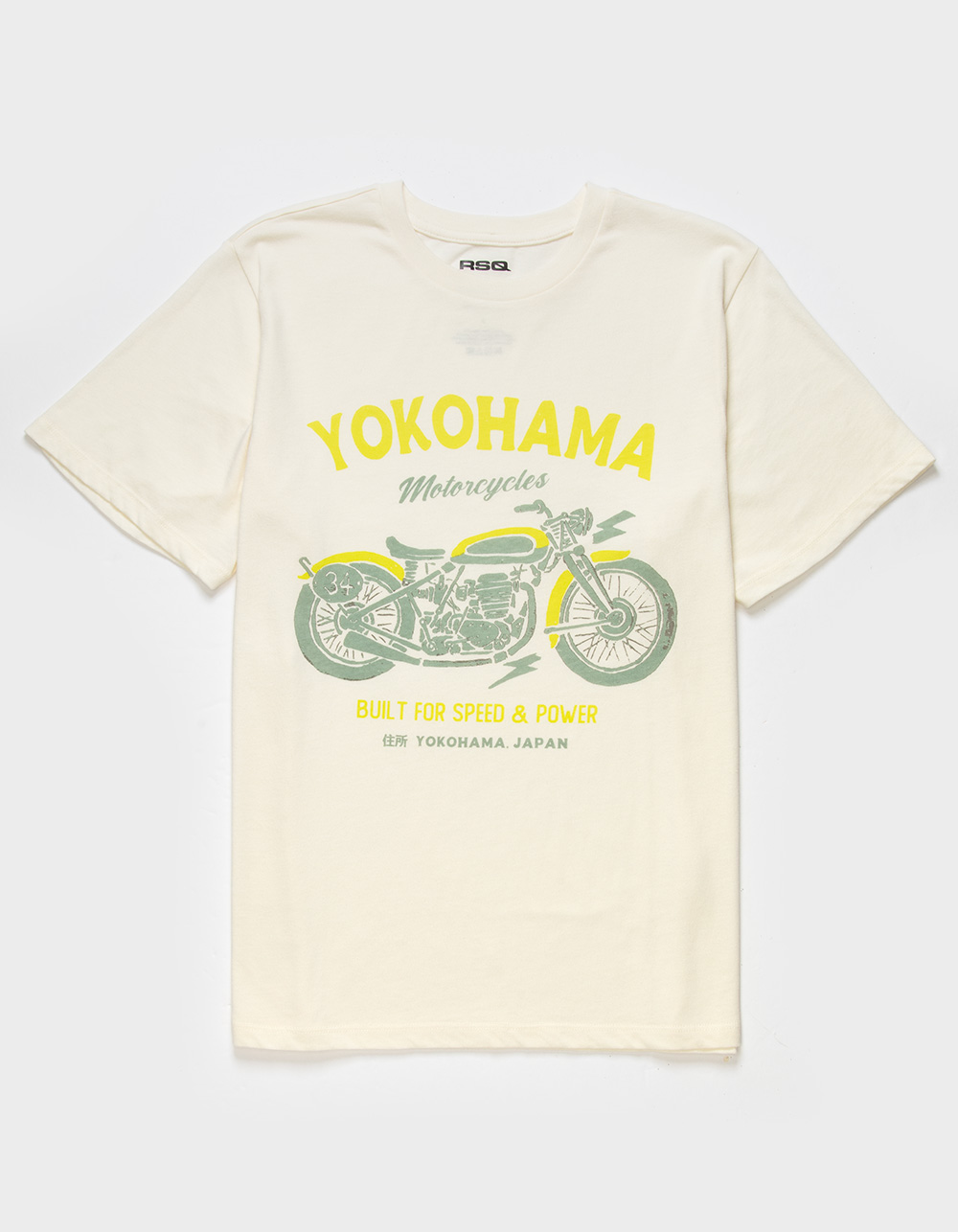 RSQ Boys Yokohama Motorcycles Tee - NATURAL | Tillys