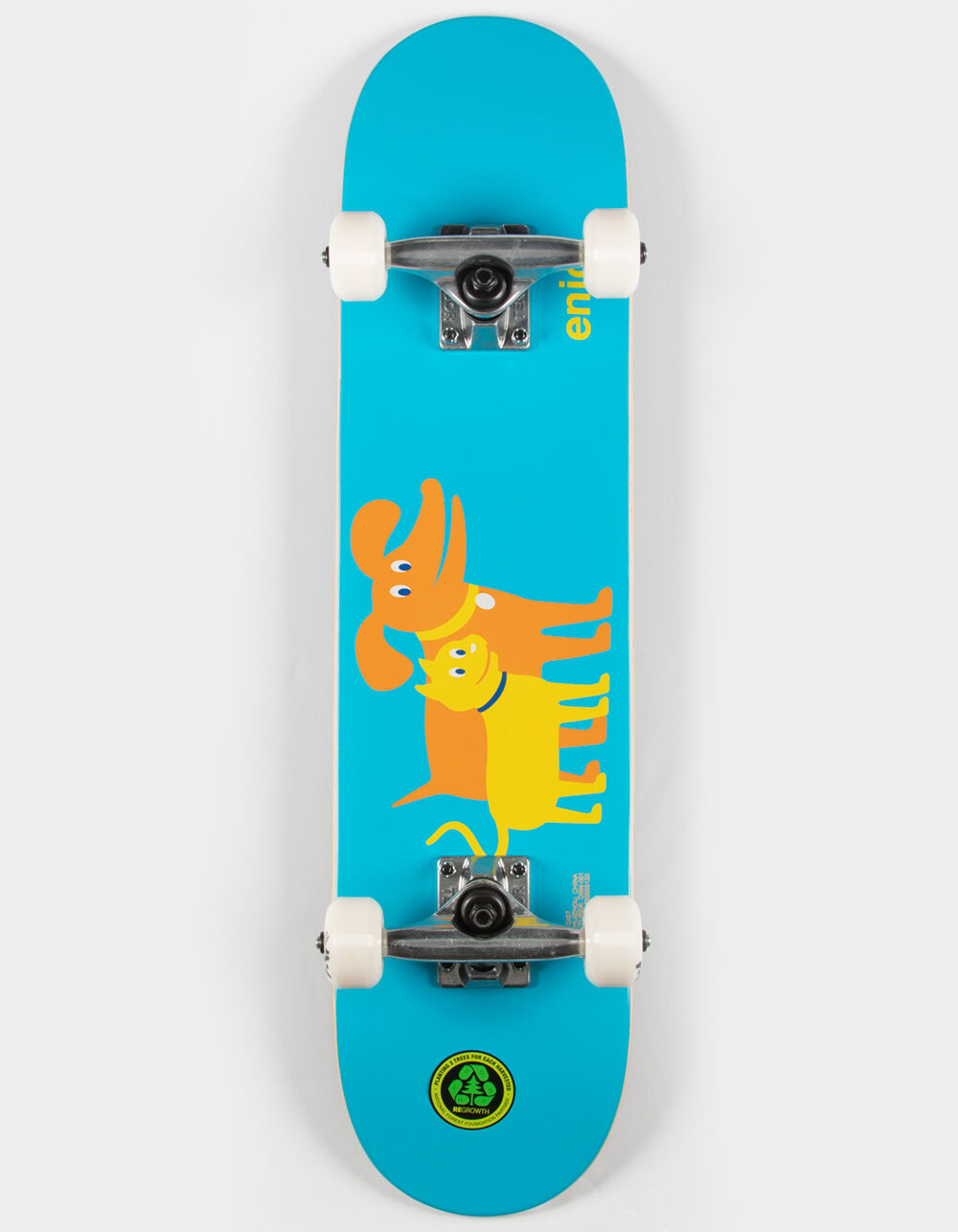 ENJOI Cat and Dog 7.0" Youth Complete Skateboard - BLUE | Tillys