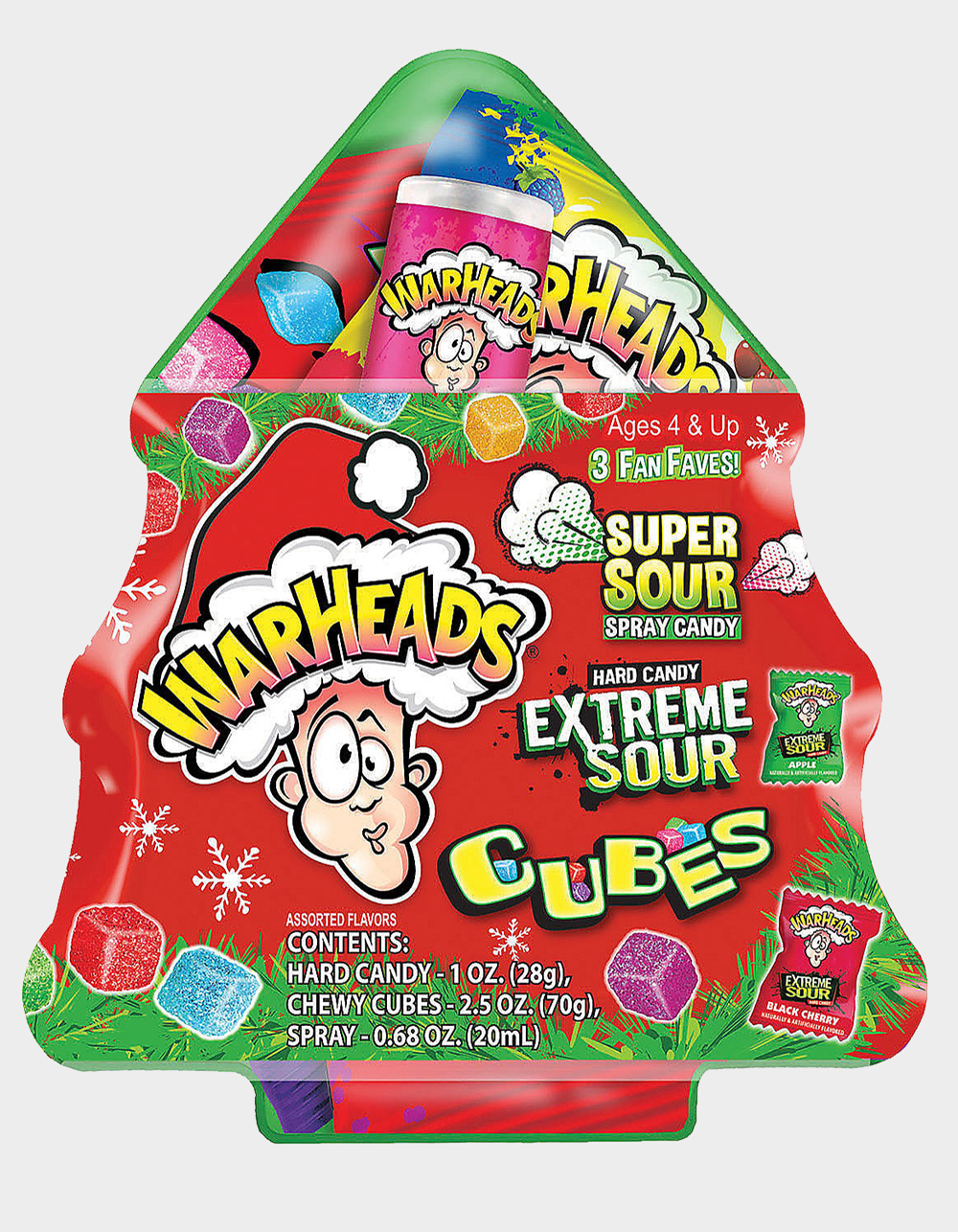 WARHEADS Extreme Sour Holiday Candy - MULTI | Tillys