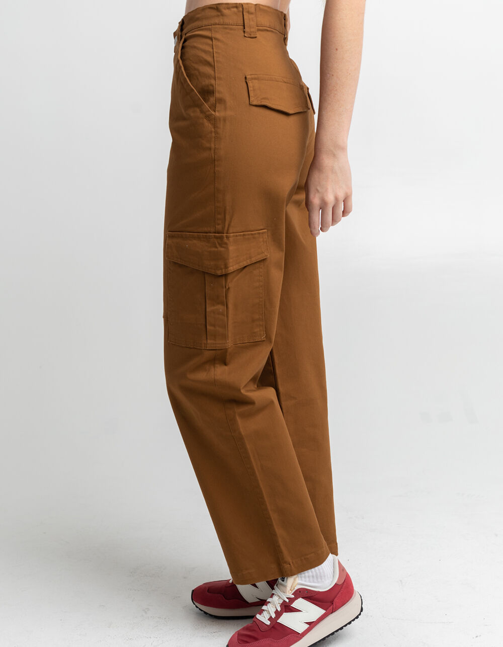 FULL TILT Cargo Wide Leg Womens Pants - CAMEL | Tillys