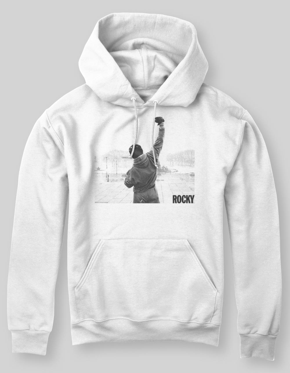 ROCKY Fist Poster Unisex Hoodie - WHITE | Tillys