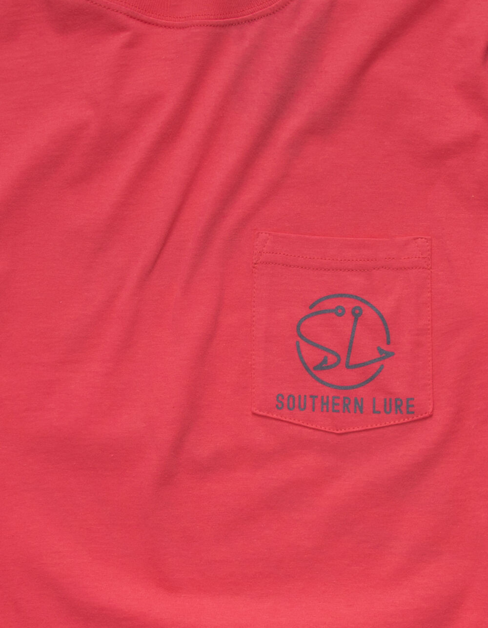 SOUTHERN LURE Send It Surf Mens Pocket Tee - CORAL | Tillys
