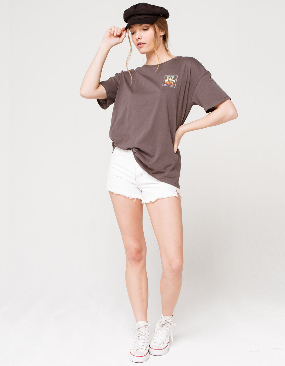 RIP CURL Fishbone Womens Tee - BLACK | Tillys