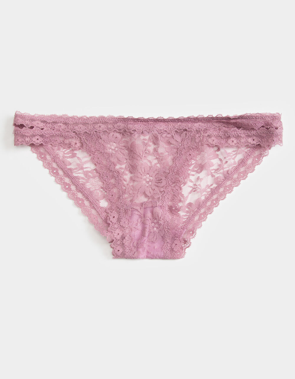 FULL TILT Double Strap Lace Purple Bikini Panties - PURPLE | Tillys
