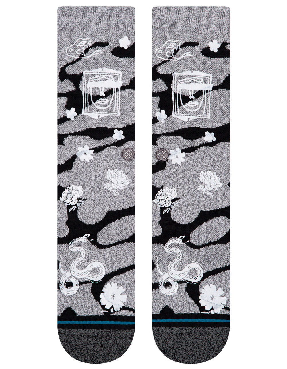 STANCE Kent Mens Crew Socks - GRAY | Tillys