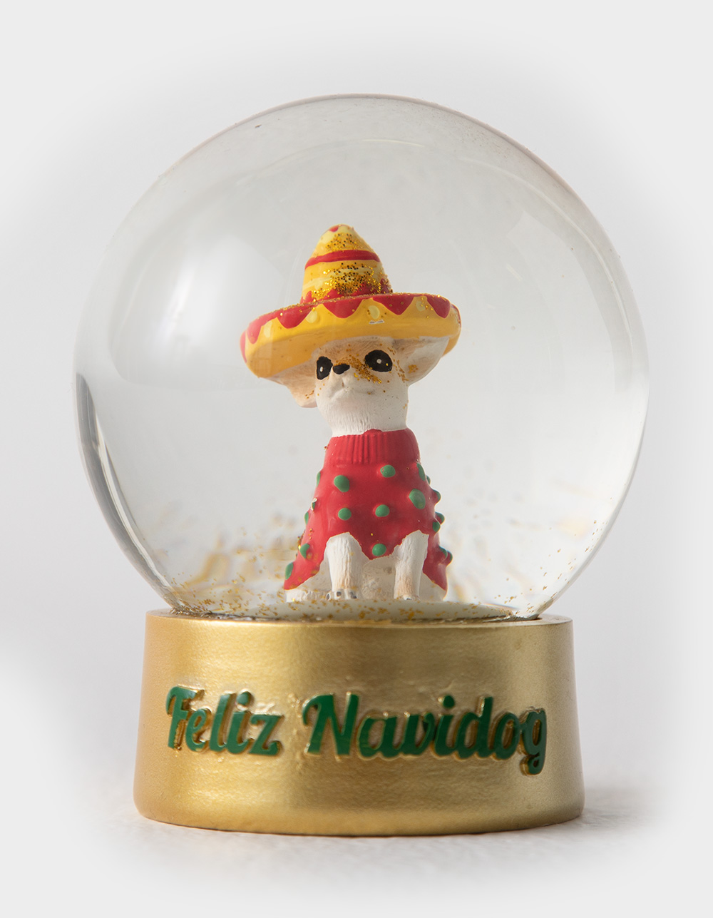 Feliz Navidog Chihuahua Snow Globe - MULTI | Tillys