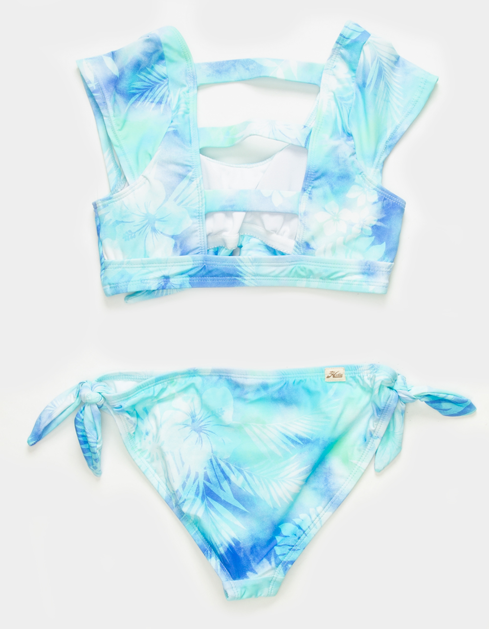 HOBIE Cap Sleeve Bralette Girls Bikini Set - BLUE COMBO | Tillys