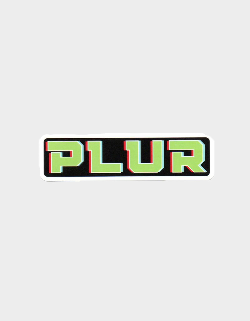 PLUR Sticker - BLACK COMBO | Tillys