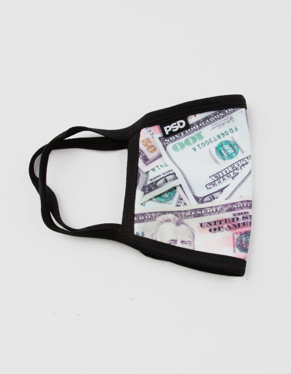 PSD Cash Money Fashion Face Mask - BLACK/WHITE | Tillys