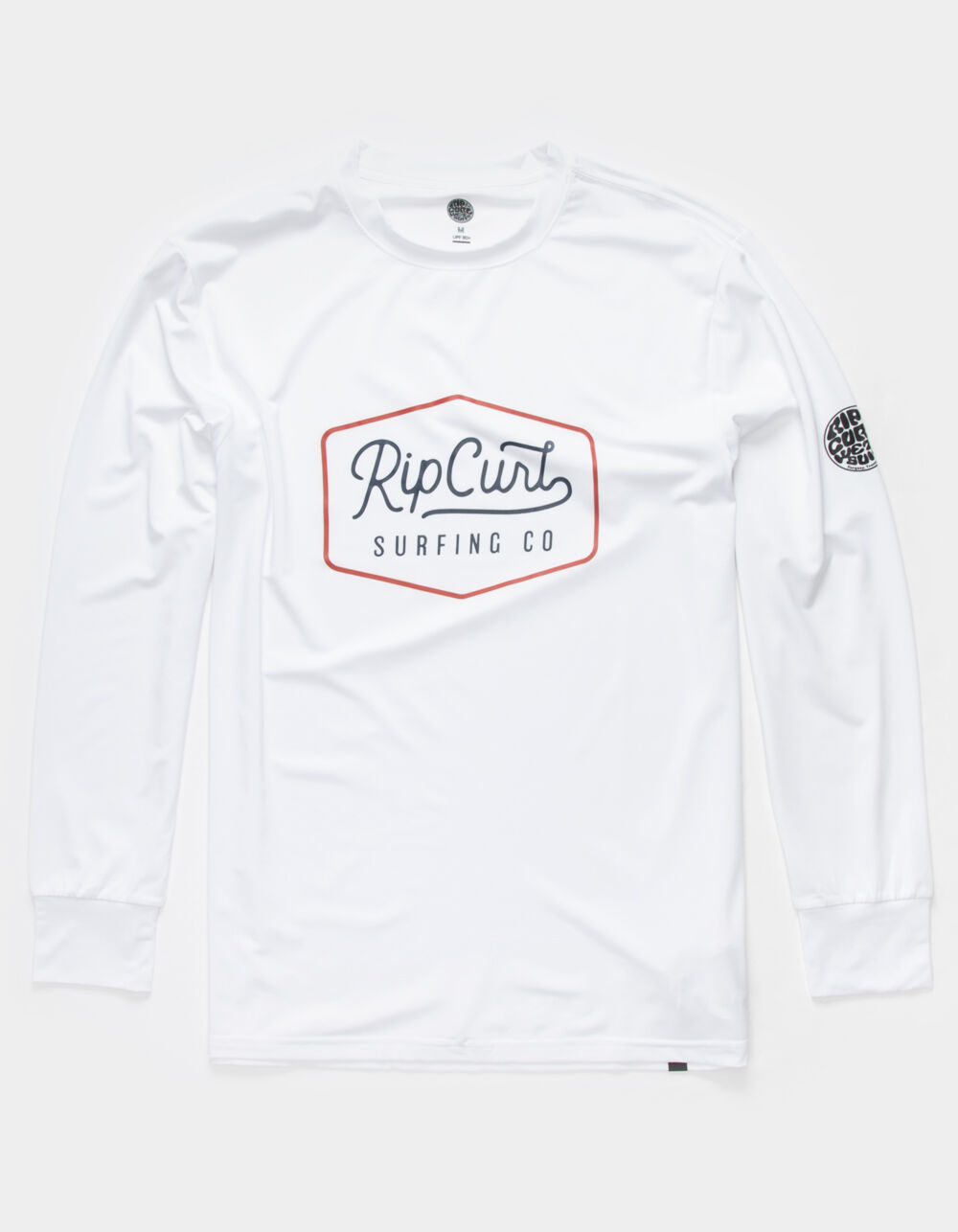 RIP CURL Station Mens Rash Guard - WHITE | Tillys