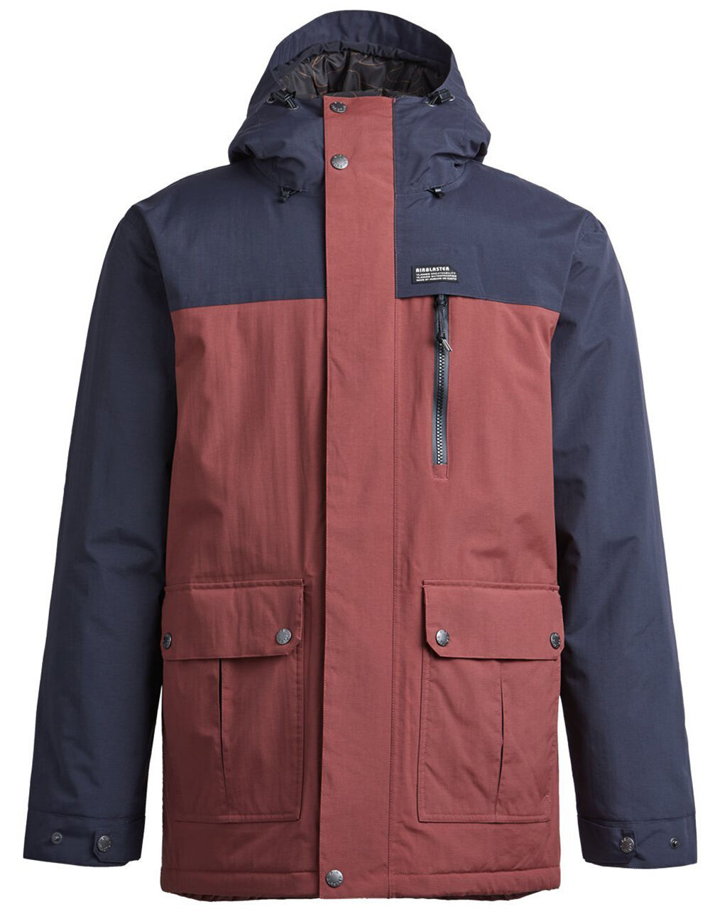 AIRBLASTER Grampy 3000 Mens Snow Jacket - RED COMBO | Tillys