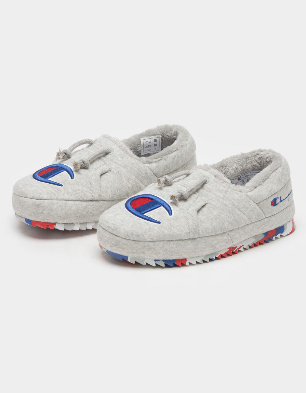 CHAMPION University Mixer Boys Slippers - GRAY COMBO | Tillys