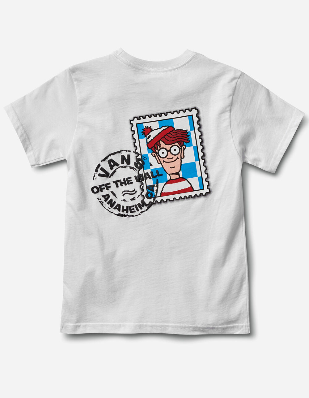 VANS x Where's Waldo? Little Boys Stamp T-Shirt (4-7) - WHITE | Tillys