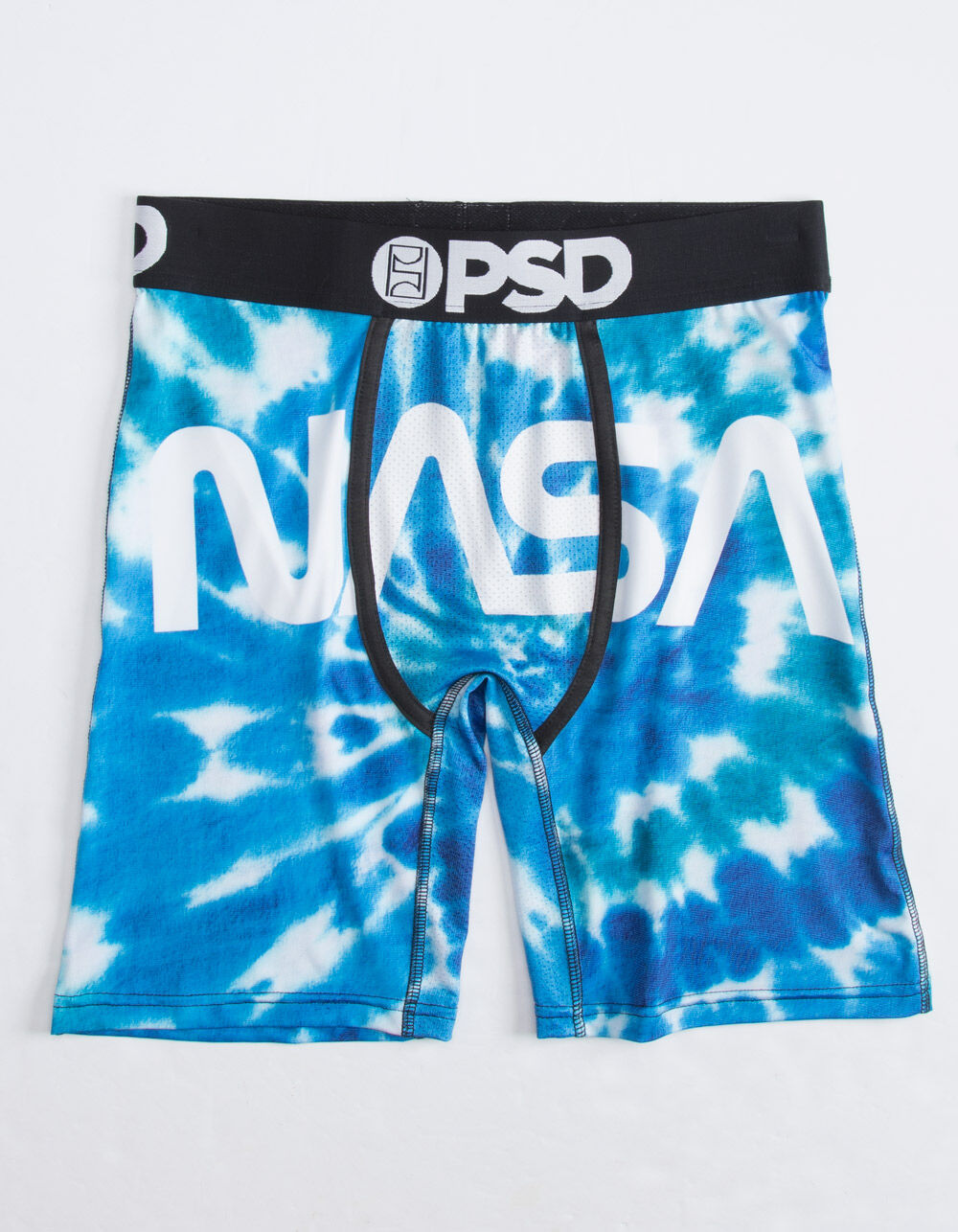 PSD NASA Tie Dye Mens Boxer Briefs - BLUE | Tillys