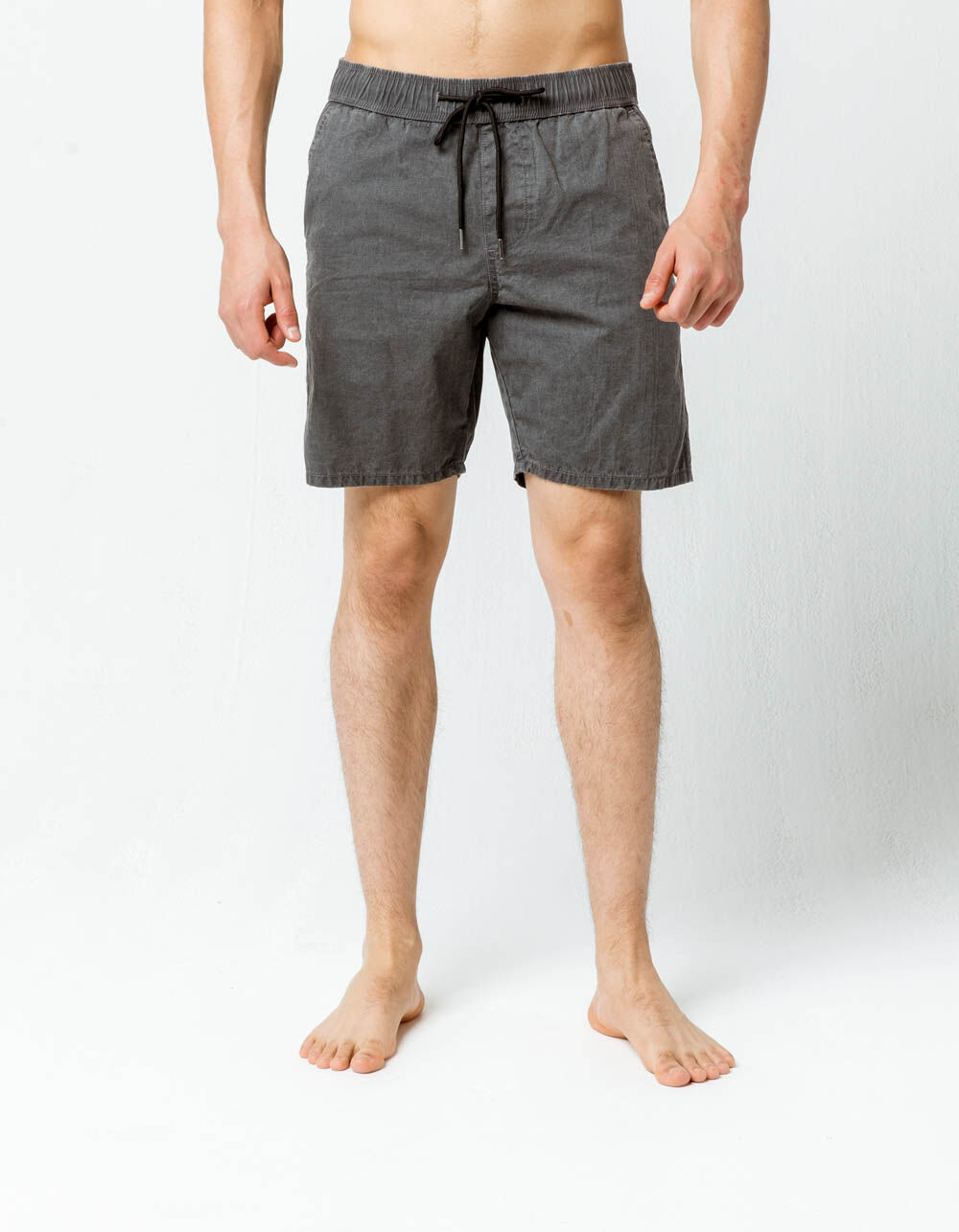 VALOR Benny Twill Off Black Mens Volley Shorts - OFF BLACK | Tillys